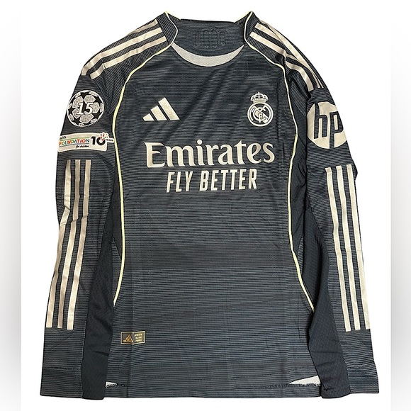 adidas | Shirts | 2526 Real Madrid Away Kit Jude Bellingham Soccer ...